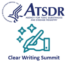 ATSDR Clear Writing Summit logo – Go To Health Media