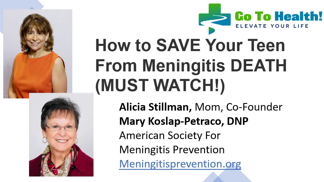 Parents – How to Save Your Teen from Meningitis Death – Must Watch – Go ...